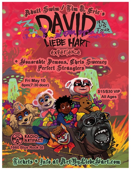 Tickets | The David Liebe Hart Experience | Honorable Demons | Chris ...