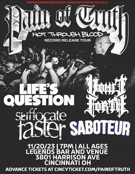 Tickets | Pain of Truth | CincyTicket